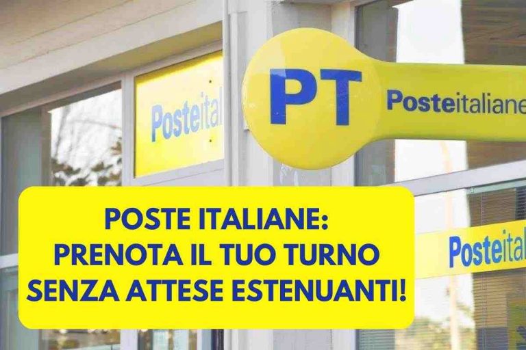 Poste Italiane: scopri i nuovi sistemi di prenotazione del proprio turno!