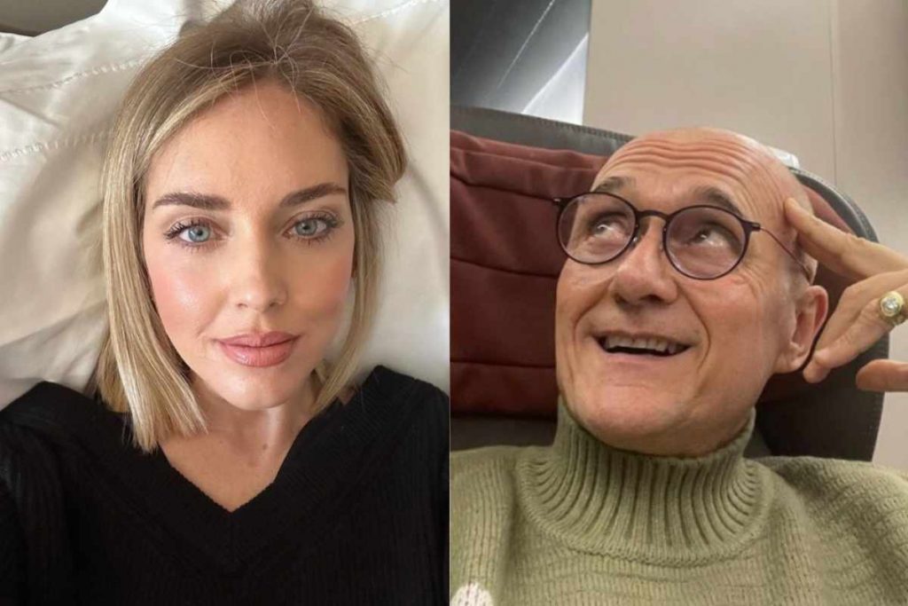 Chia Ferragni nel mirino di Signorini: l'influencer ha copiato l'idea ...